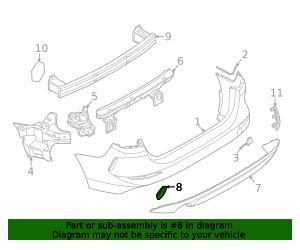 51127490940 - 2020-2021 BMW Trim Cover (51-12-7-490-940) | BMW of South ...