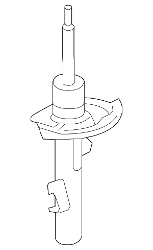 2007-2016 Volvo S80 Strut - Driver's Side (LH) 31317813 | TascaParts.com