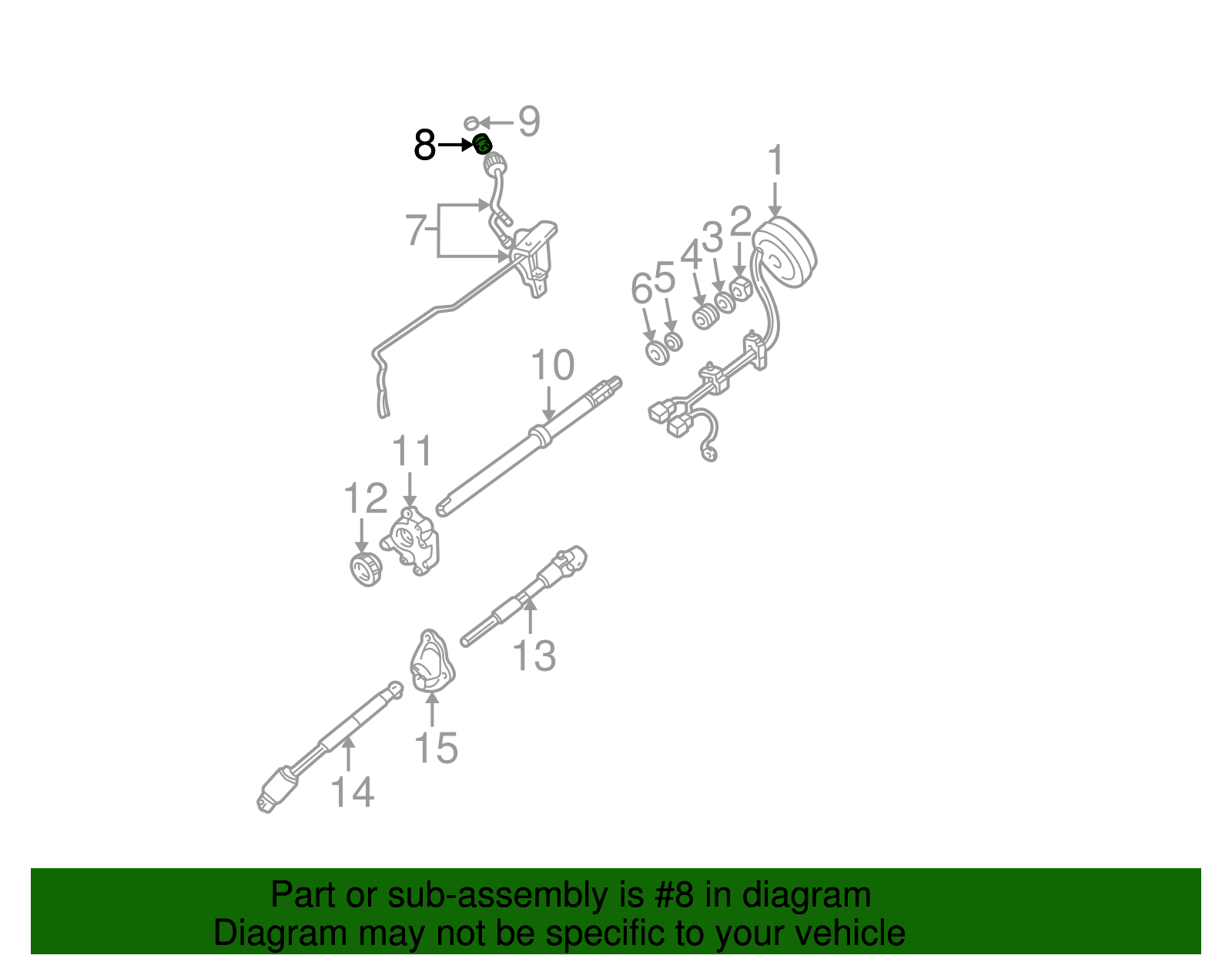 F87Z-7G550-AA - Lock Switch 1995-2011 Ford | Ford Parts Direct
