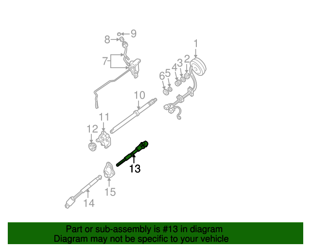 Ford Ranger Steering Column Diagram