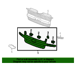 2006-2009 Chevrolet Trailblazer Front Grille 19120219 | TascaParts.com