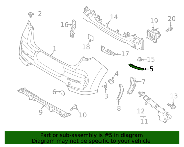 92406-K0100 - Reflector Panel 2020-2022 Kia Soul | Kia.Parts Store