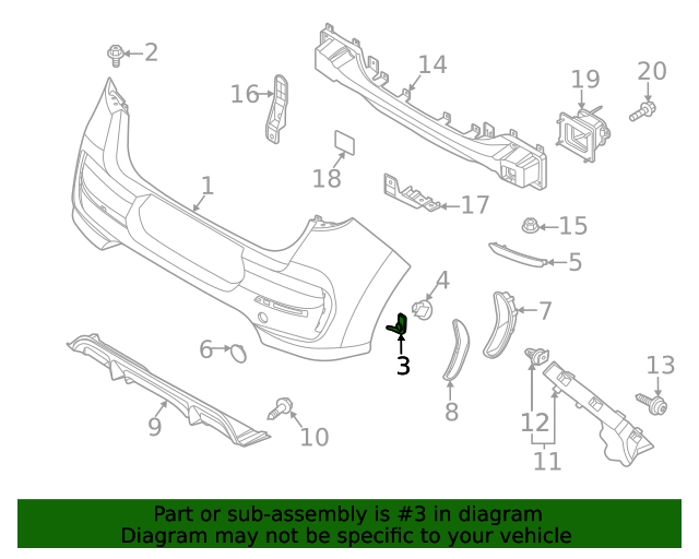 2020-2021 Kia Soul Lower Bracket 86616-K0600 | QuirkParts