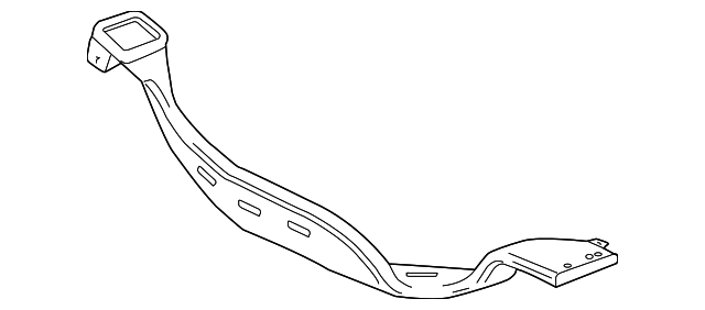 2019-2024 GM Passenger Side Floor Rear Air Outlet Duct 84454723 | OEM ...