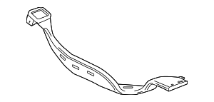 2019-2024 GM Passenger Side Floor Rear Air Outlet Duct 84454723 | OEM ...