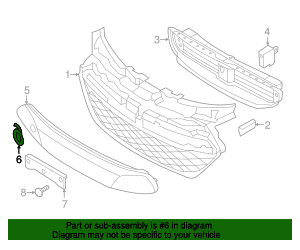 2011-2015 Hyundai Sonata Tow Eye Cap 86517-4R000 | OEM Parts Online