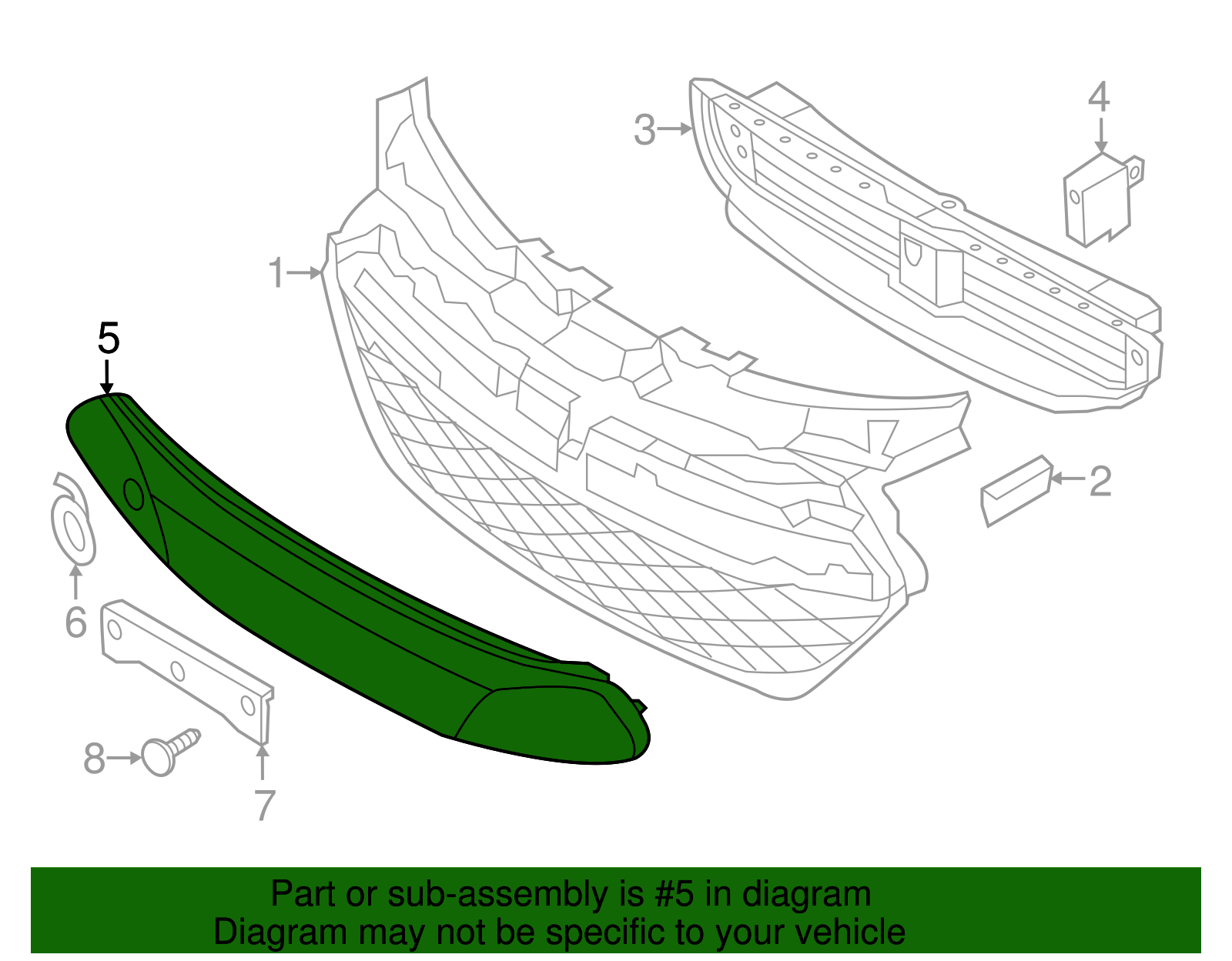 2011-2014 Hyundai Sonata Grille Surround 86353-3S000 | OEM Parts Online