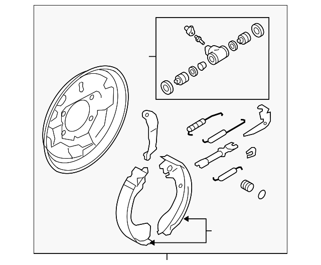 44000-3LM0A - Brake Assembly - 2013-2019 Nissan NV200 | World OEM Parts ...
