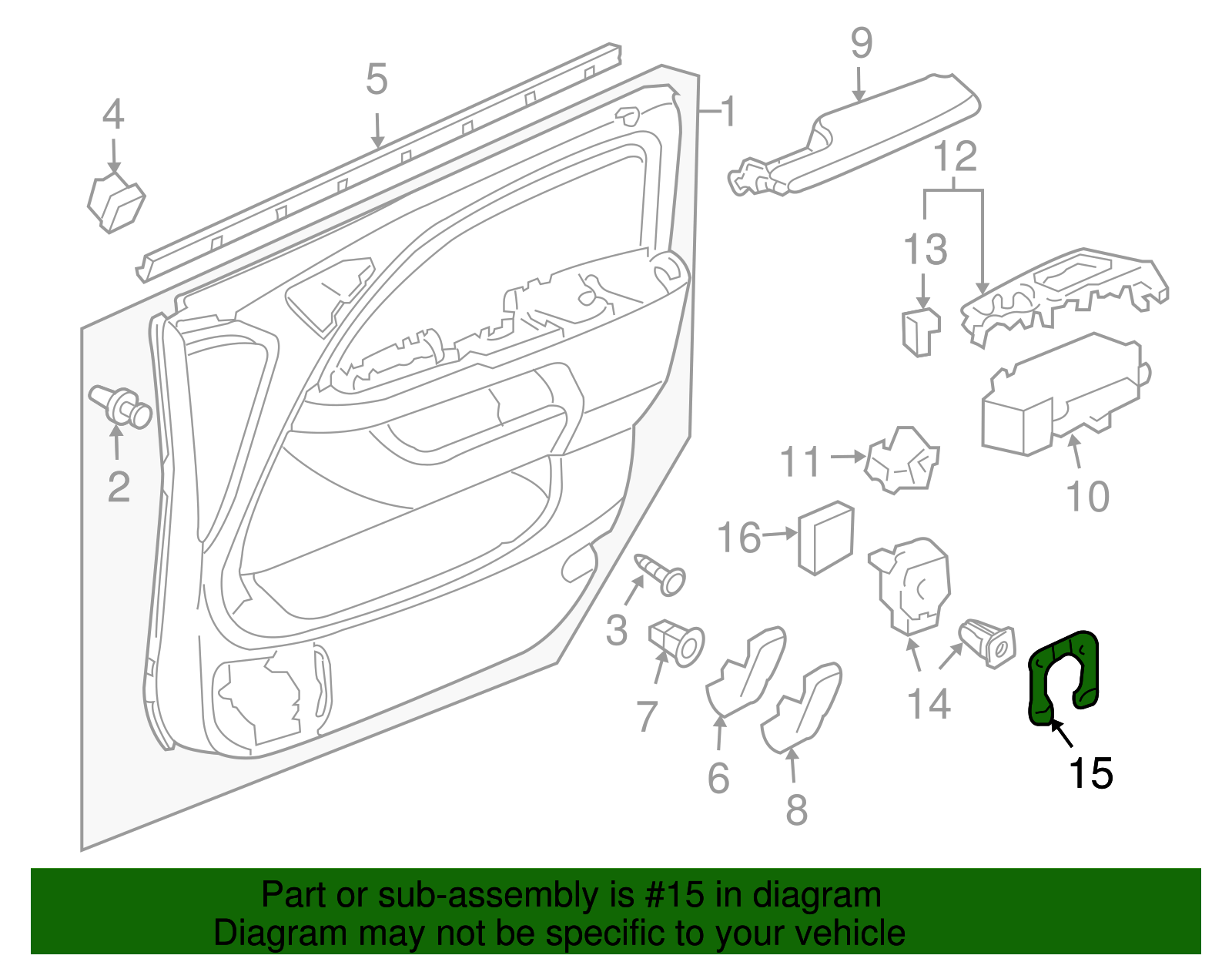83533-SHJ-A01 - Memory Switch Bracket 2005-2010 Honda Odyssey | Honda ...