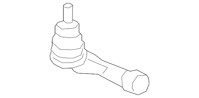 2018-2022 Hyundai Accent Outer Tie Rod 56825-H8000 | OEM Parts Online