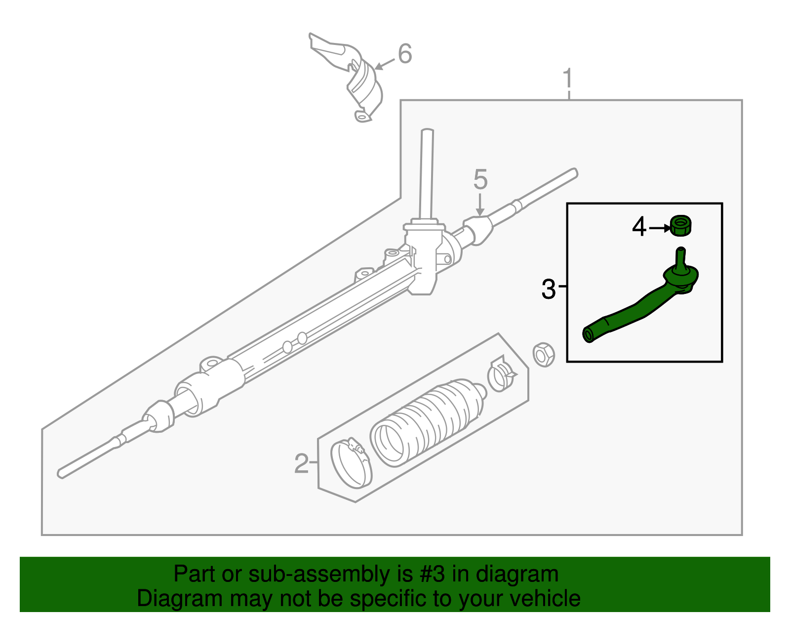 Socket-Kit Side Rod Outer E8C20-4BA0PNW | Scott Evans Nissan Parts