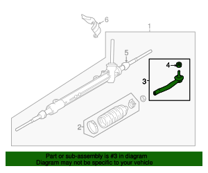 D8520-4BA0B - High-Quality Steering Tie Rod End for 2014-2023 Nissan ...