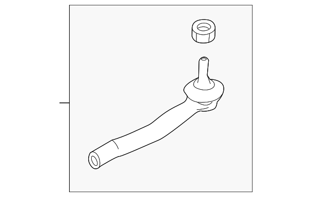 2014-2023 Nissan Outer Tie Rod D86404BA0B | Retail Performance Auto Parts