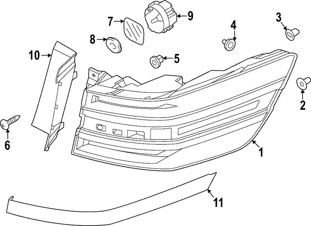 92435-T6000-WHT - 2021-2024 Genesis GV80 - Trim | Hyundai Parts Express