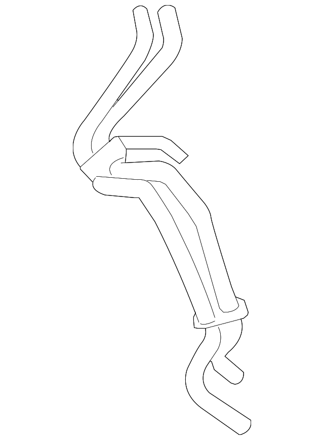 2007-2012 Mopar Heater Hose 55037830AF | TascaParts.com