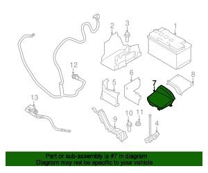 31353766 - Battery Cover - 2012-2016 Volvo | Volvo OEM Parts Direct