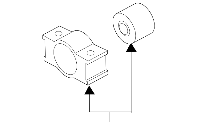 2015-2019 Subaru Lower Control Arm Rear Bushing 20219AL00A | Subaru ...