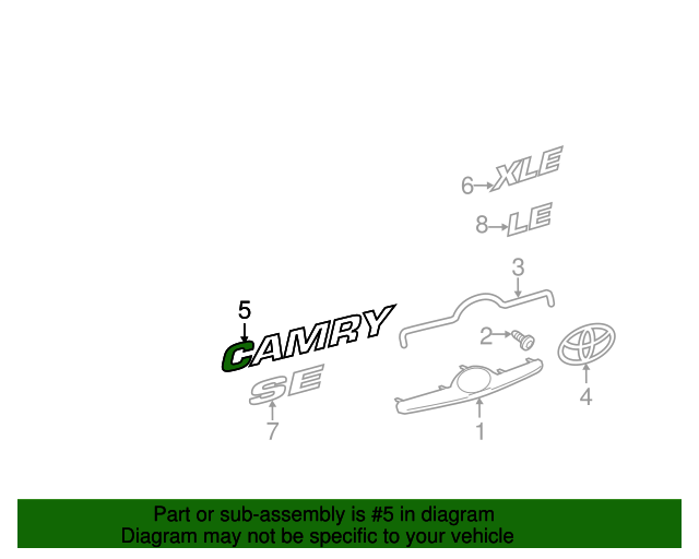 75442-33270 - Plate Luggage Compt AutoNation Parts