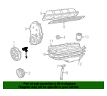 1990-2007 GM Engine Crankshaft Position Sensor 12596851 GM ...