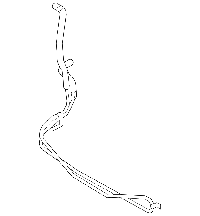 57550-2J400 - Power Steering Cooler Tube 2009 Kia Borrego | Kia.Parts Store