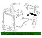 2019-2022 Chevrolet Blazer Radiator Air Upper Baffle 84212223 ...