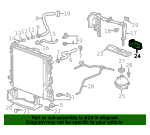 2019-2022 Chevrolet Blazer Radiator Support Baffle 42495275 ...