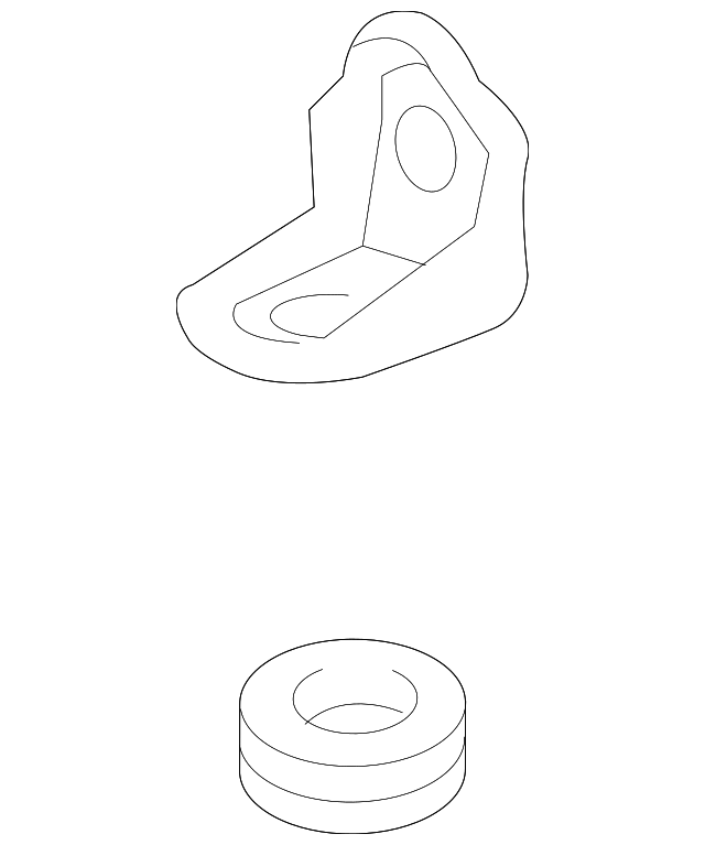 2020-2023 GM Passenger Side Radiator Upper Bracket 84660446 ...