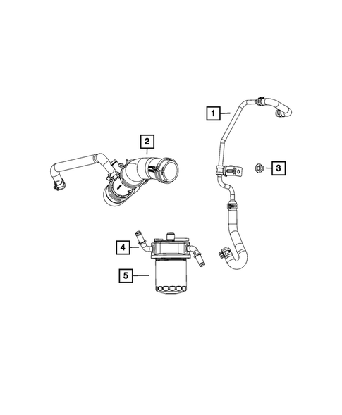 Engine Oil Cooler and Lines for 2022 Ram 1500 | Mopar Estores
