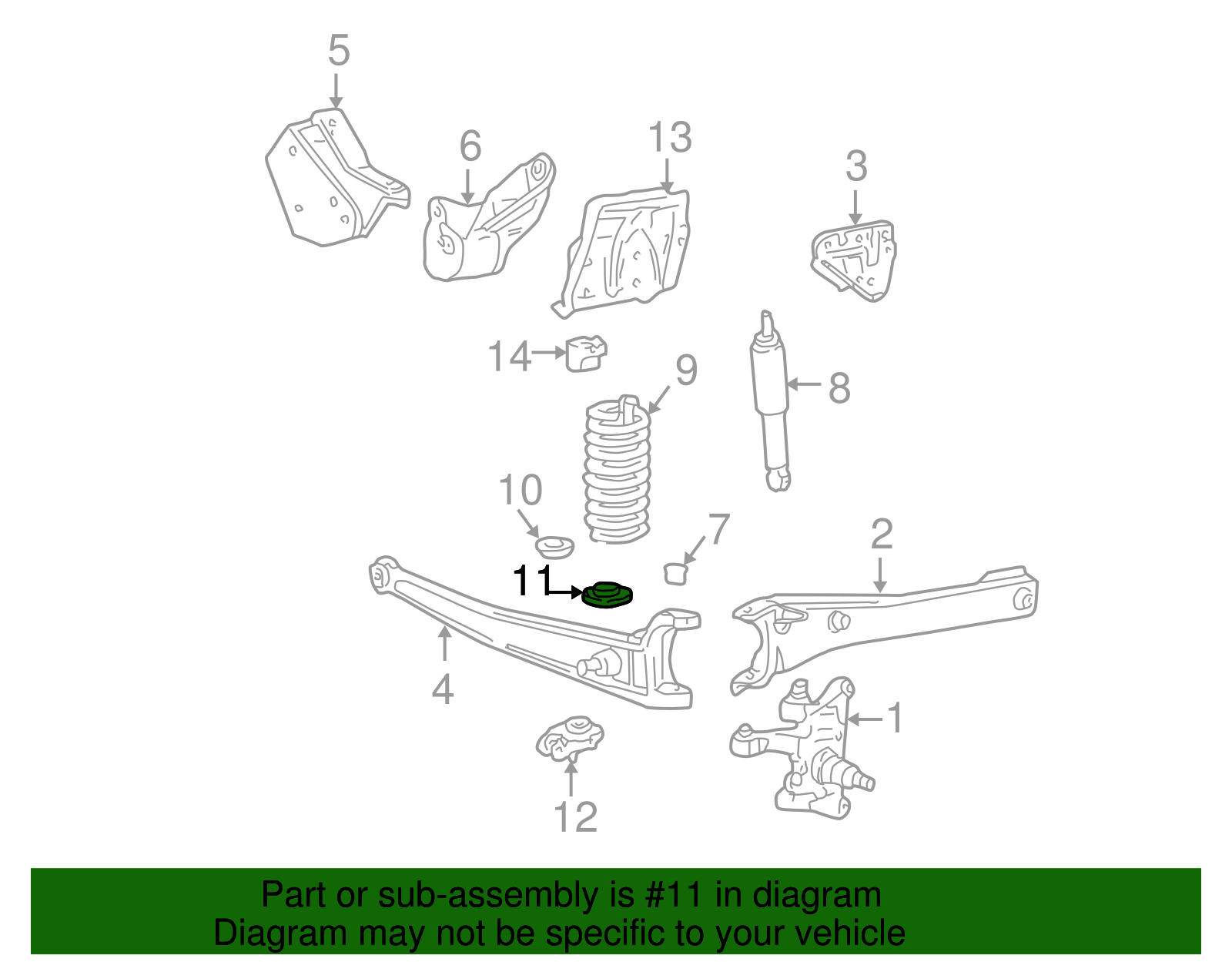 1992-2024 Ford Ford F150 F250 F350 Bronco Front Suspension Coil Spring ...