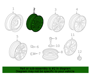 42700-TBA-A71 - Disk, Aluminum Wheel (16X7J) (Kosei) - 2016-2020 Honda ...
