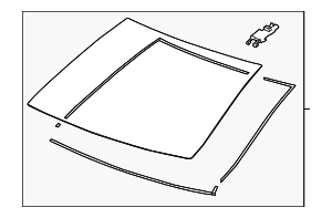 2015-2019 Cadillac XTS Windshield 84329339 GM | GMPartsDirect.com