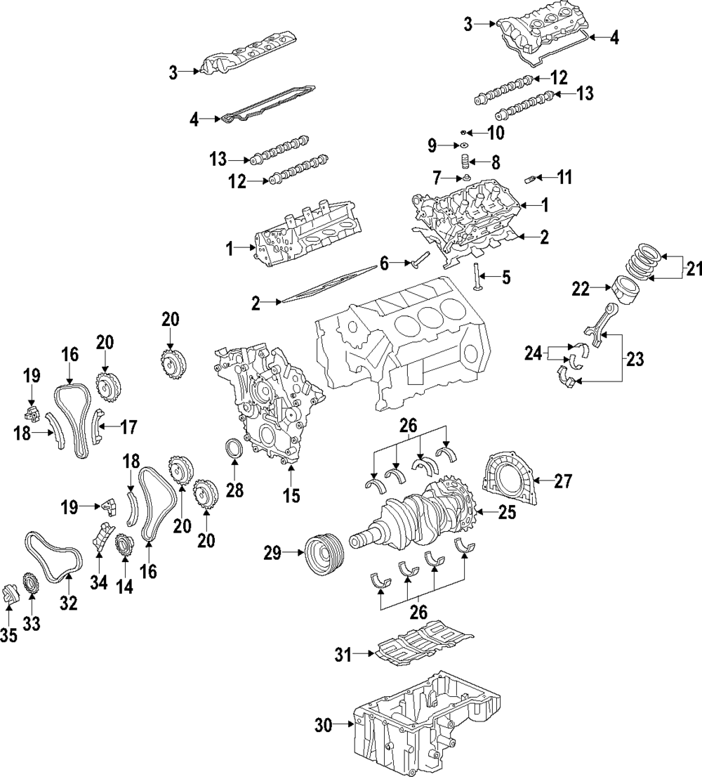2012-2017 Hyundai Cylinder Head 515R5-3CA00 | Retail Performance Auto Parts