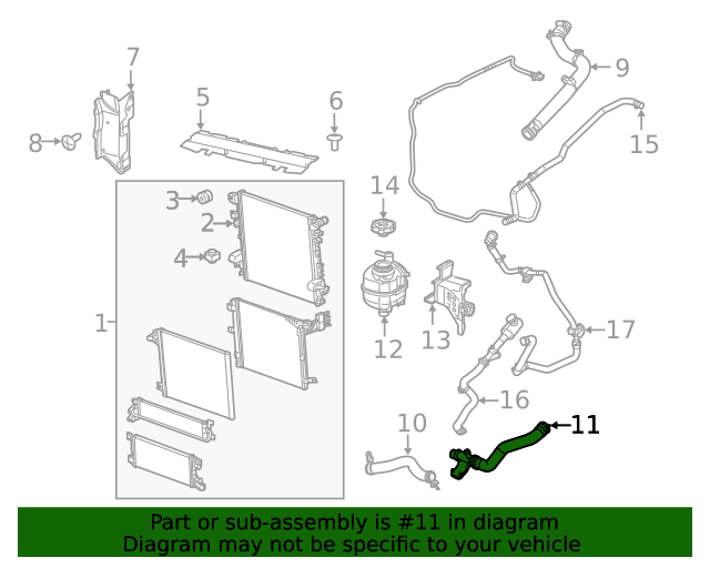 68312518AE - Tailgate Hinge Right | Mopar Parts Canada