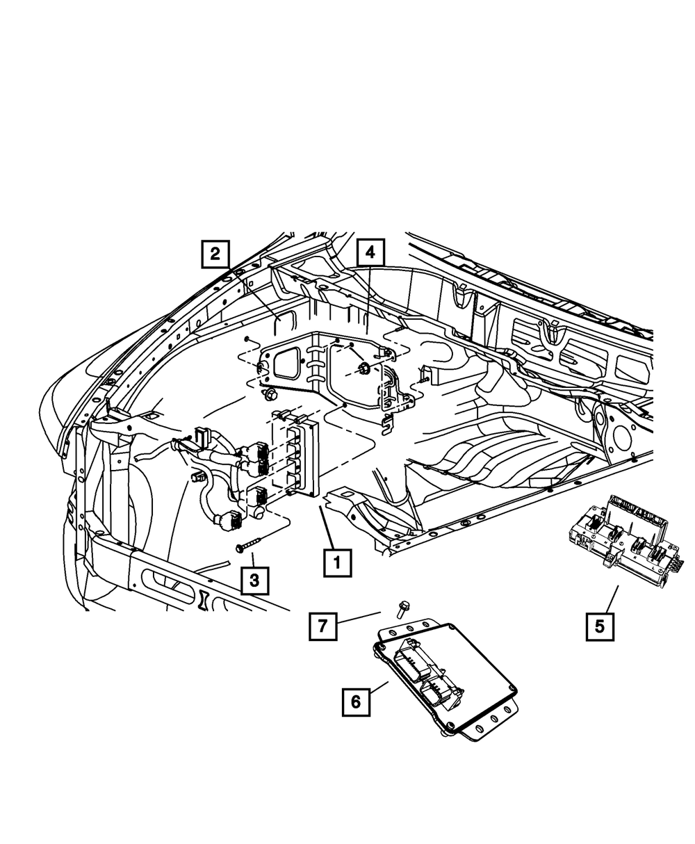 2011 Ram 1500 Powertrain Control Module 5150581AD | Mopar eStore