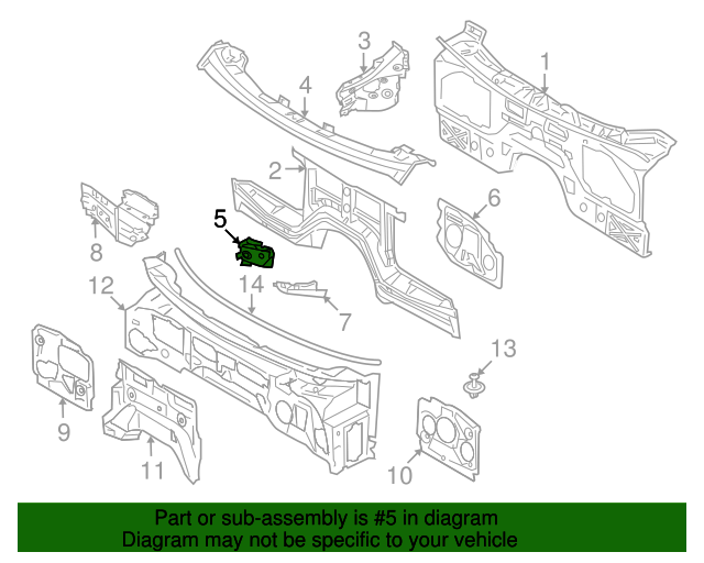 41117174302 - 2007-2018 BMW Mount Bracket (41-11-7-174-302) | BMW of ...
