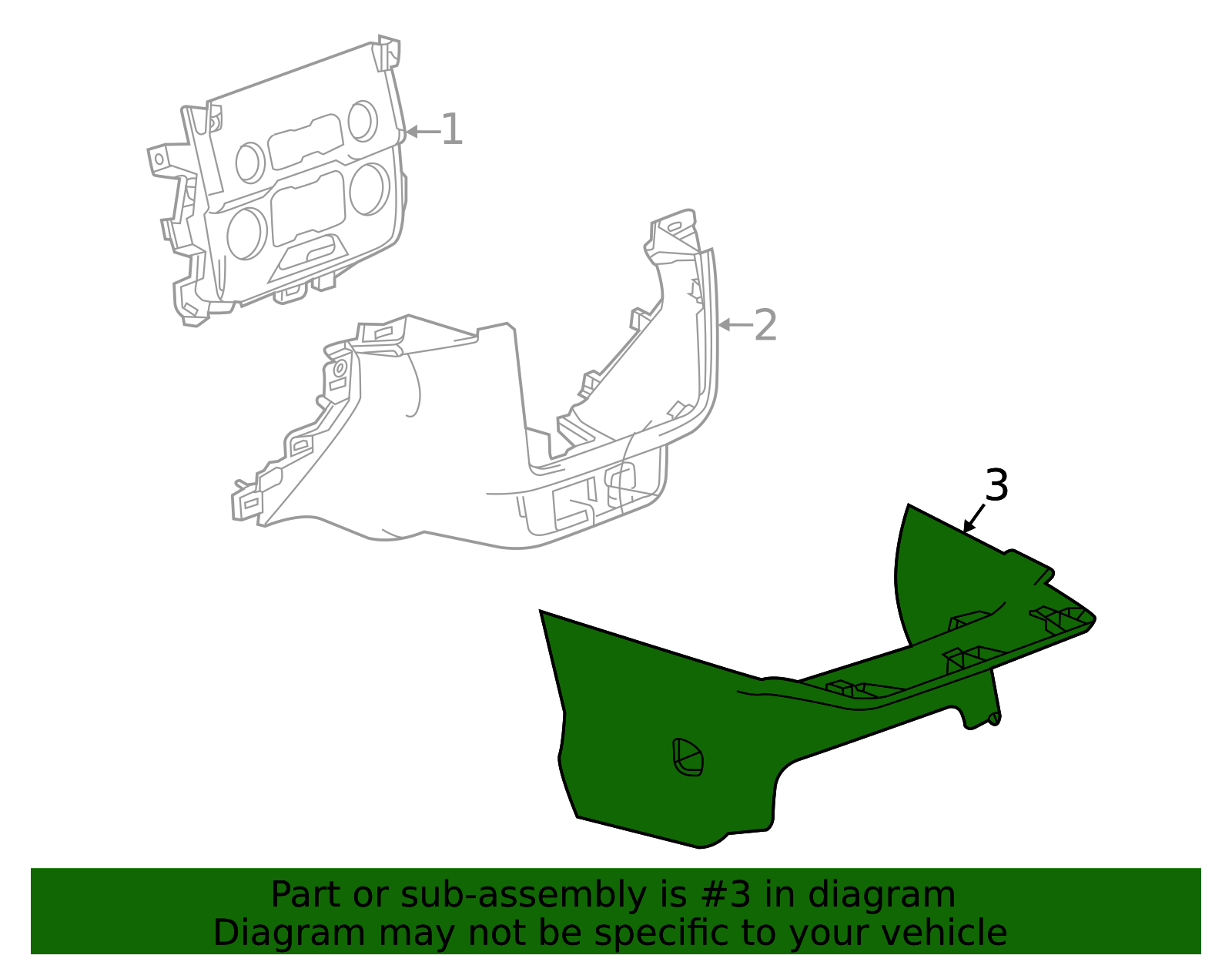 2021-2024 GM Lower Extension 84690976 GM | GMPartsDirect.com