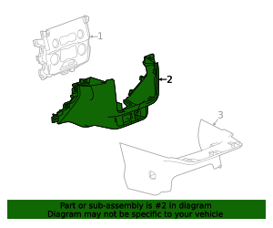 84656774 - Instrument Panel Lower Trim Panel 2021-2024 GM ...