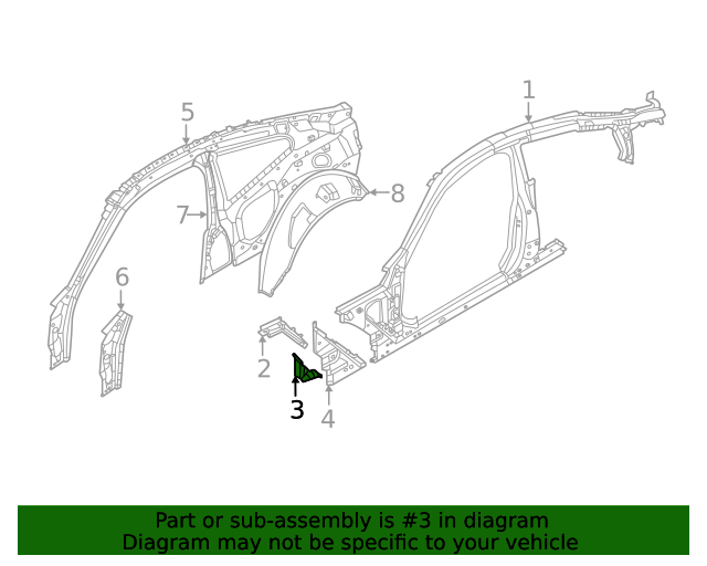 Genuine BMW 41-00-9-879-820 | Aperture Reinforced Reinforcement | FREE ...