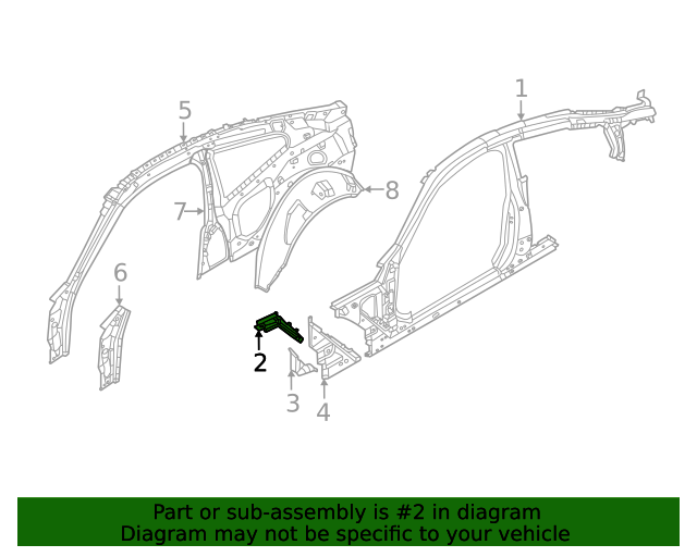 Genuine BMW 41-00-7-488-105 | Aperture Reinforced Reinforcement | FREE ...