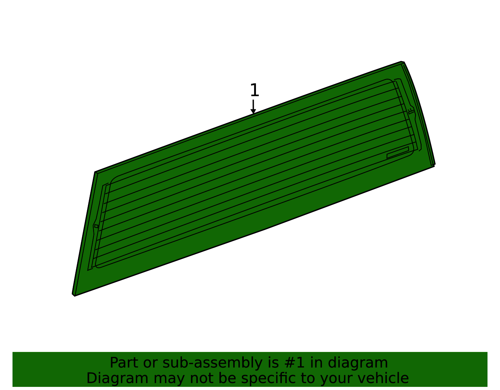 85027128 - Back Glass 2019-2025 GM | GMPartsNow