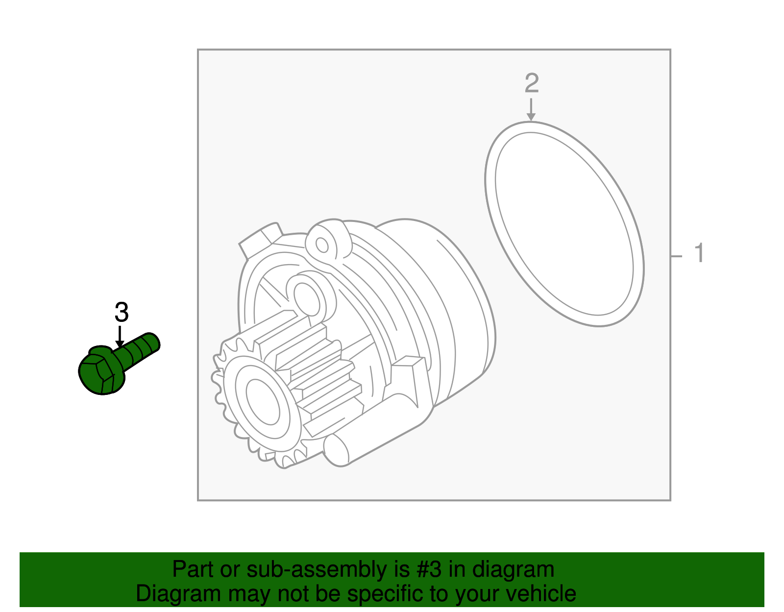 2007-2014 Volkswagen Water Pump Assembly Bolt N-909-450-02 | VW Direct ...