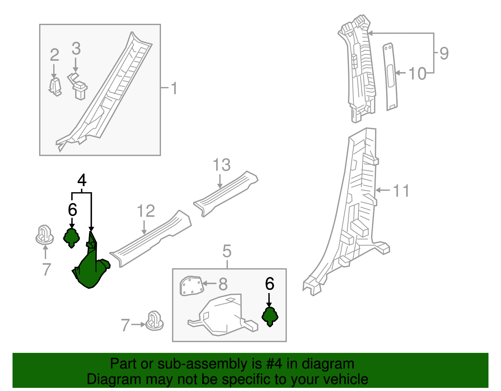 TK48-68-370B-02 - Cowl Trim 2016 Mazda CX-9 | Florida Mazda Parts