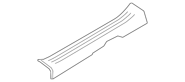 2016-2023 Mazda CX-9 Front Sill Plate - Driver's Side (LH) TK48-68-720A ...