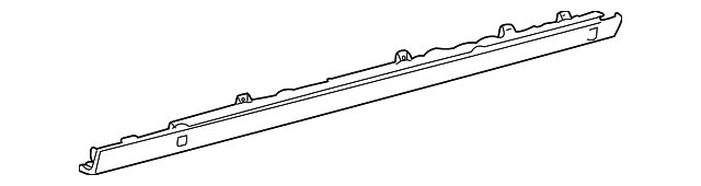 220-698-03-54-9999 - Rocker Molding 2000-2006 Mercedes-Benz | Mercedes ...