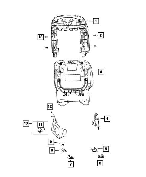 Front Seats - Adjusters, Recliners, Shields and Risers for 2025 Jeep ...