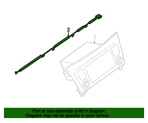 2018-2022 Nissan GPS Antenna 25975-7FH0A | Ziegler Nissan of Orland Park