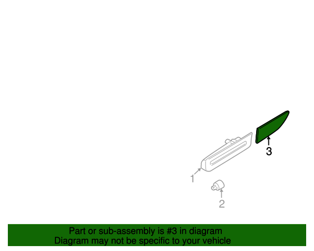 63-13-7-182-189 - Fender Molding 2009-2015 BMW | AutoNationParts.com