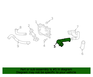 2021-2025 Hyundai Engine Coolant Hose 25476-2S500 | OEM Parts Online