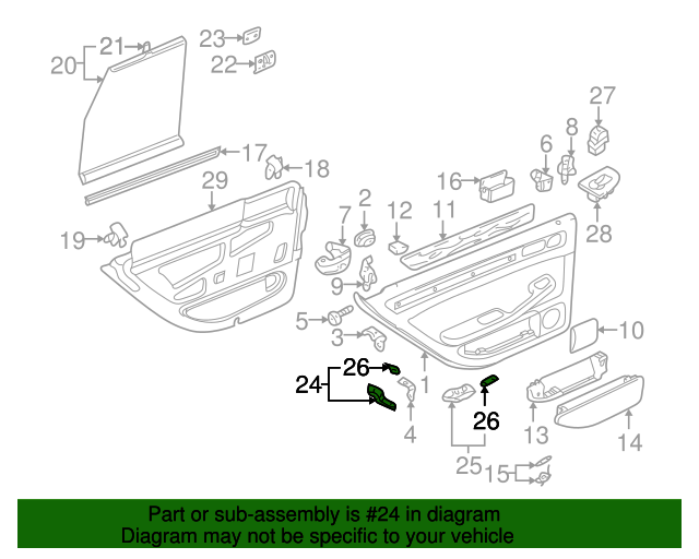 1998-2015 Audi Warning Lamp 8D0-947-411 | Audi USA Parts
