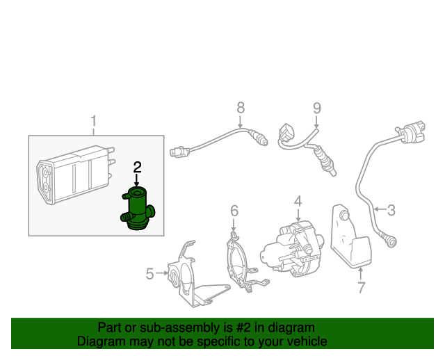 0004704993 - Shut-Off Valve 2011-2015 Smart Fortwo | Mercedes-Benz USA ...